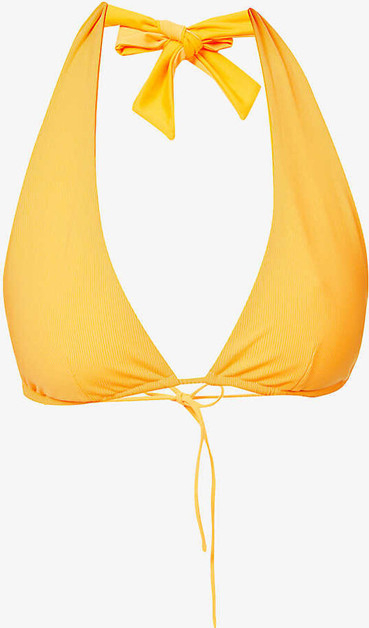 VDM THE LABEL Bobby triangle bikini top - ShopStyle Swimwear