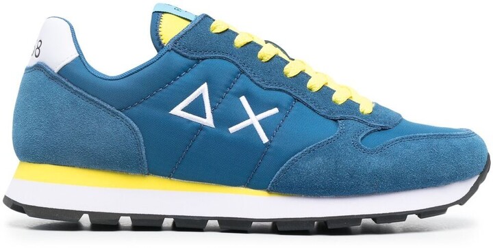 Sun 68 Logo-Embroidered Low-Top Sneakers - ShopStyle