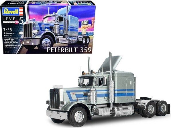 Level 5 Model Kit Peterbilt 359 Truck Tractor 1/25 Scale Model by ...