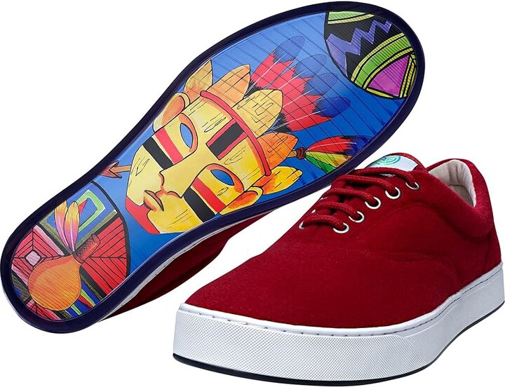 MaCae Original Wool Lace-Up (Red/Native) Shoes - ShopStyle