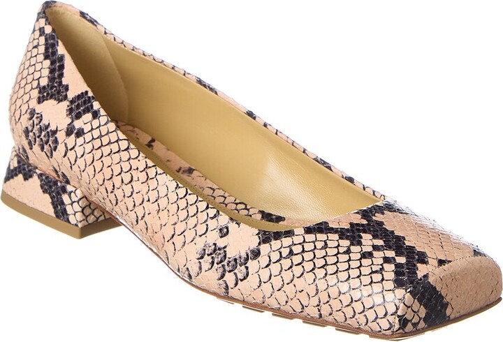 Bottega Veneta Tower Python Pump - ShopStyle Close Toe Espadrilles