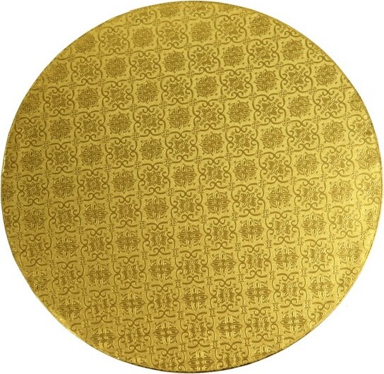 O'Creme Round Gold Cake Drum Board, 8" x 1/2" High, Pack of 5 - ShopStyle