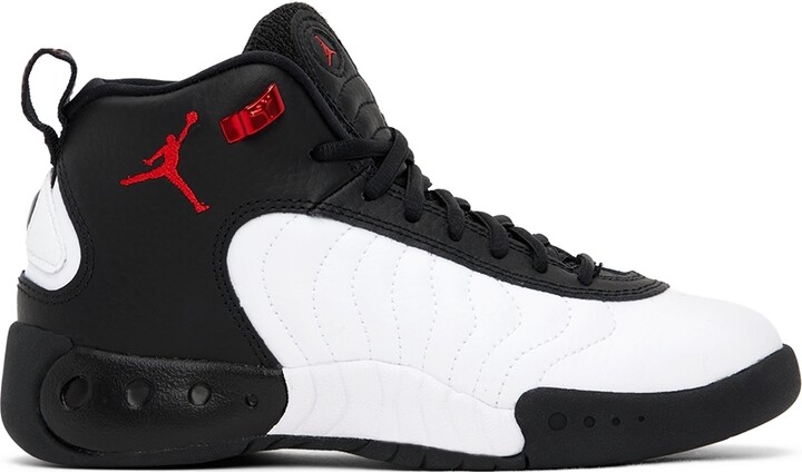 Nike Jordan Kids Black & White Jumpman Pro Big Kids Sneakers ...