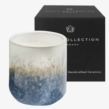 Villa Collection Fragrance Candle in Ceramic Vessel 35 hrs Sea Salt ...