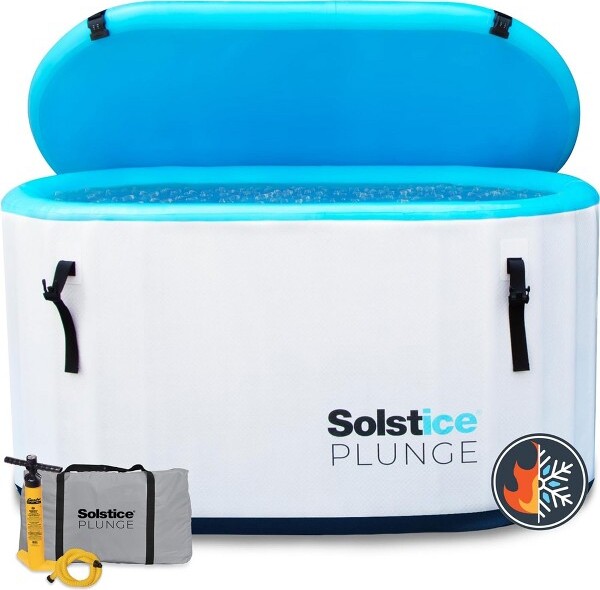 Solstice Plunge 100 Gallon 2 Person Inflatable Insulated Athlete Cold ...