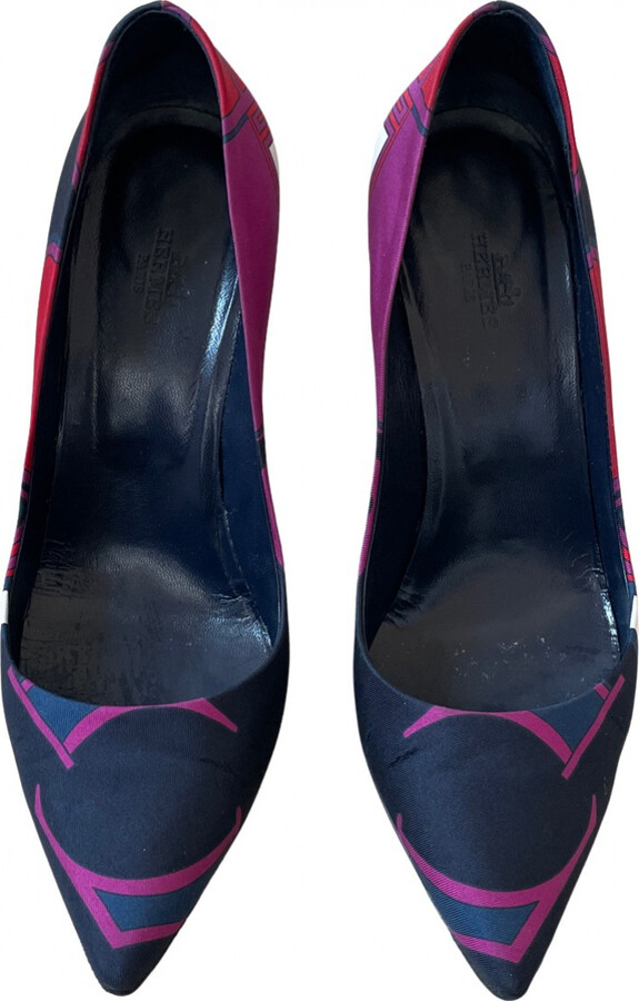 Hermes Cloth heels - ShopStyle Pumps