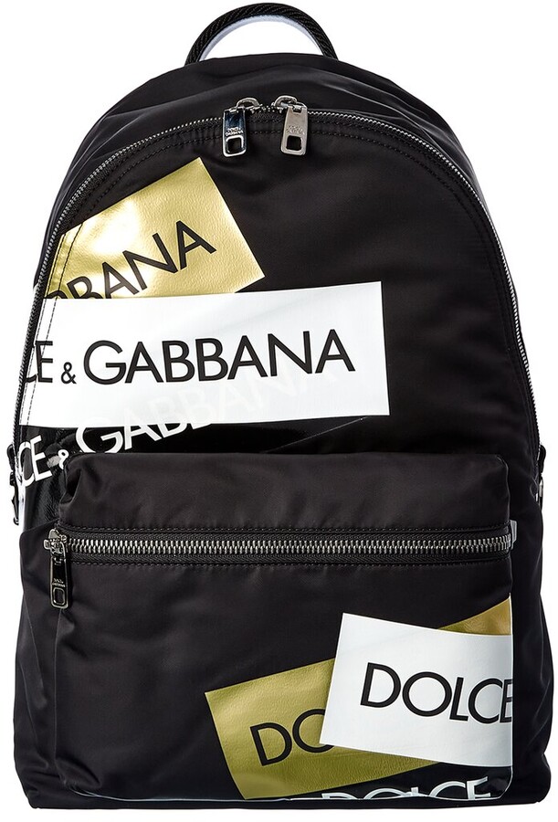 Dolce & Gabbana Volcano Logo Backpack - ShopStyle