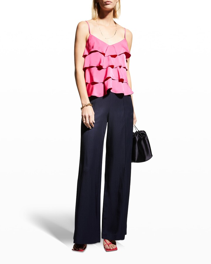 Ramy Brook Victoria Ruffle Cami Top - ShopStyle