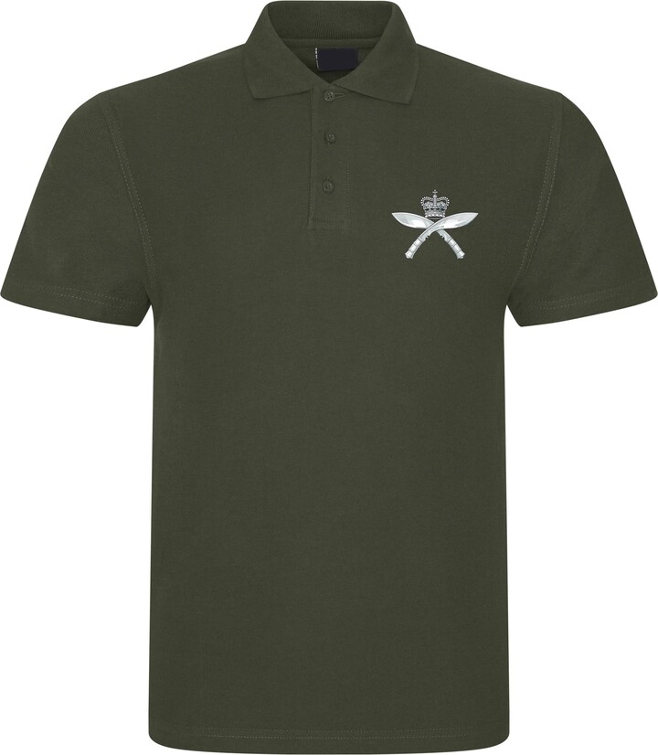 PSave Royal Gurkha Rifles Gurkhas Insignia Mens Embroidered Polo Shirt ...
