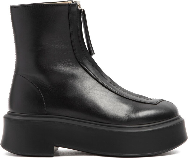 The Row Boots ankle - ShopStyle