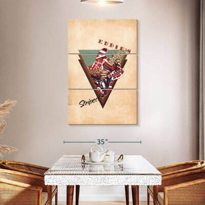 Elephant Stock Eddie Van Halen's Guitar Retro - ShopStyle Decor