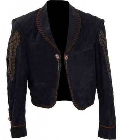 Fashion_First El Mariachi Once Upon A Time In Mexico Cowboy Black Suede ...