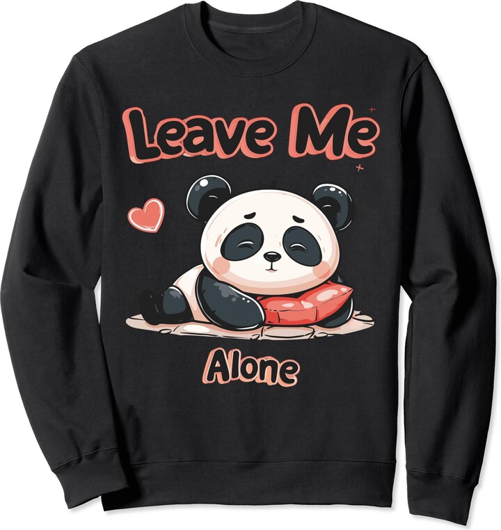 CUTE KAWAII LAZY BORED PANDA GRAPHIC TEES Cute Clumsy Kawaii Panda ...