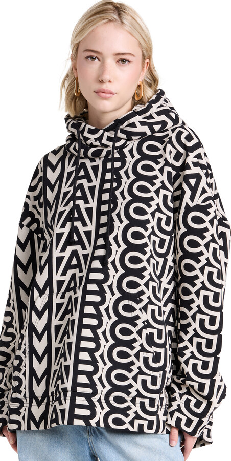Marc Jacobs Monogram Oversized Hoodie - ShopStyle