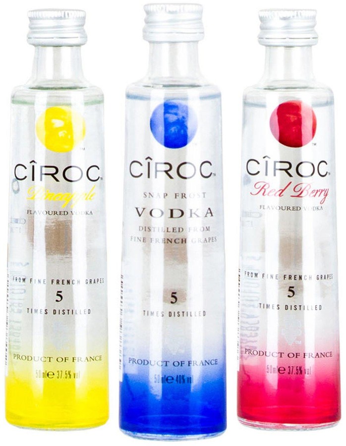 Ciroc Vodka Taster Set 3X 50Ml - ShopStyle Women's Fashion