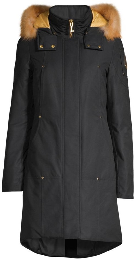 Moose Knuckles Gold Series Grand Fox Fur-Trim Down Parka - ShopStyle