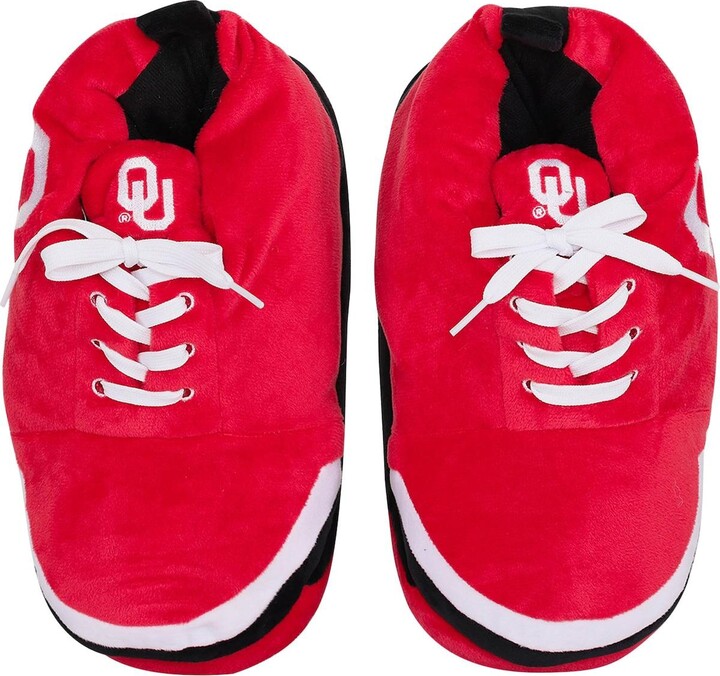 Men's Foco Oklahoma Sooners Plush Sneaker Slippers - ShopStyle