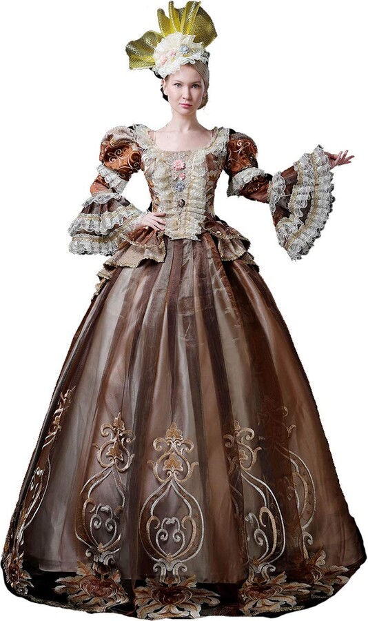 KEMAO Victorian Rococo Ball gown18th Century Dress Renaissance Gown ...