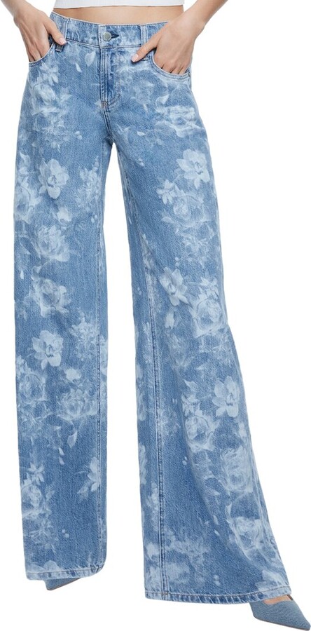 Alice + Olivia Trish Low-Rise Baggy Jean - ShopStyle
