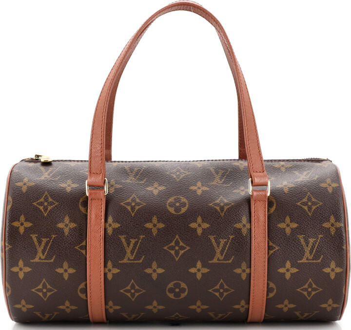 Louis Vuitton Papillon leather handbag - ShopStyle Tote Bags