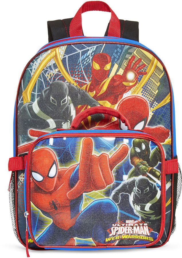 Spiderman Novelty Licensed Marvel Backpack and Lunch Box - ShopStyle ...