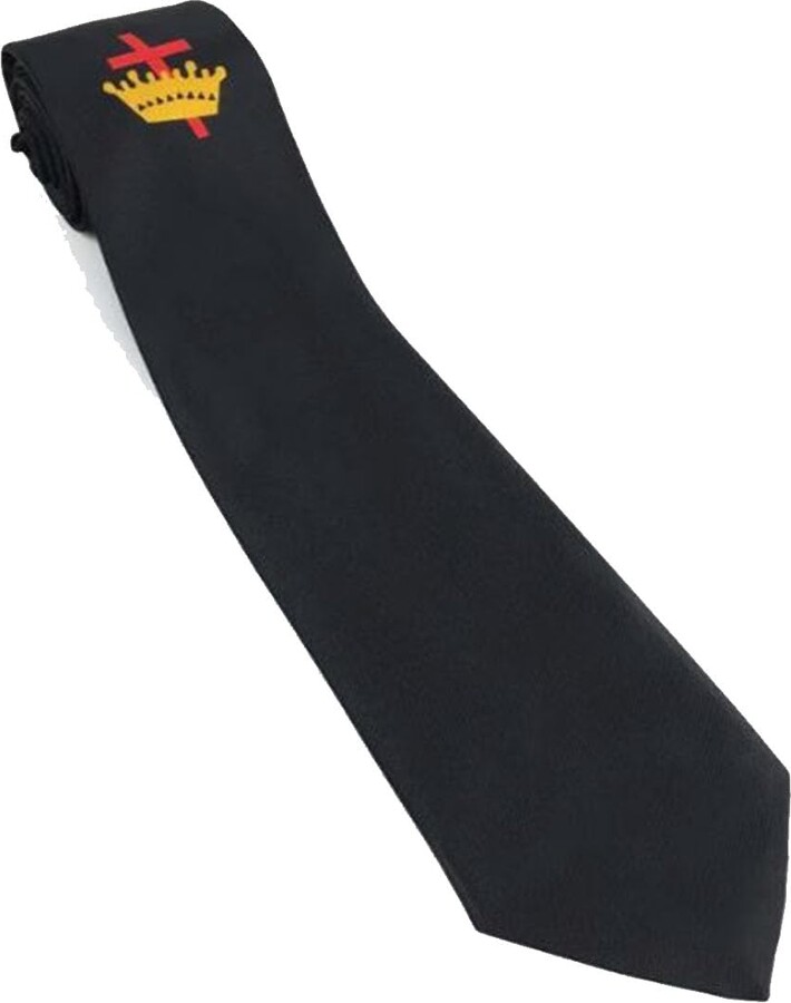 Generic Knights Templar Commandery Necktie - Black Knights Templar ...