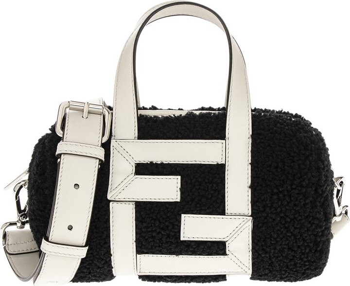 Fendi Mini Shearling Bowling Bag - ShopStyle