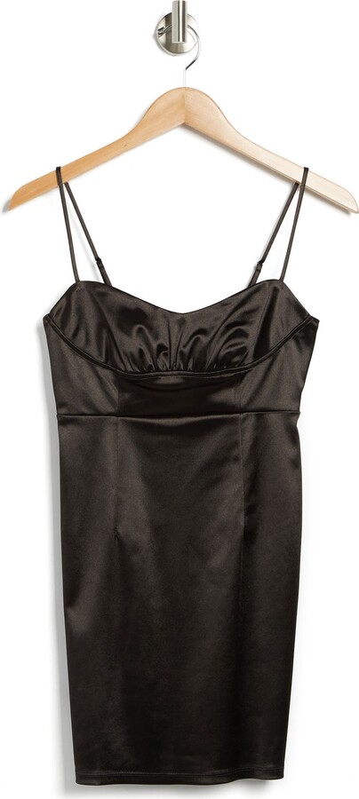 Elodie K Satin Corset Mini Dress - ShopStyle