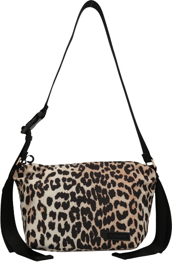 Ganni 'Tech Leopard' crossbody bag - ShopStyle