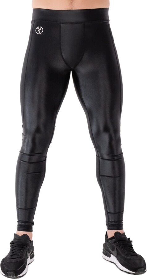 Kapow Meggings Shiny Performance Range - Shiny Compression Leggings for ...