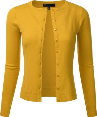 Women's Yellow Cardigans | ShopStyle UK