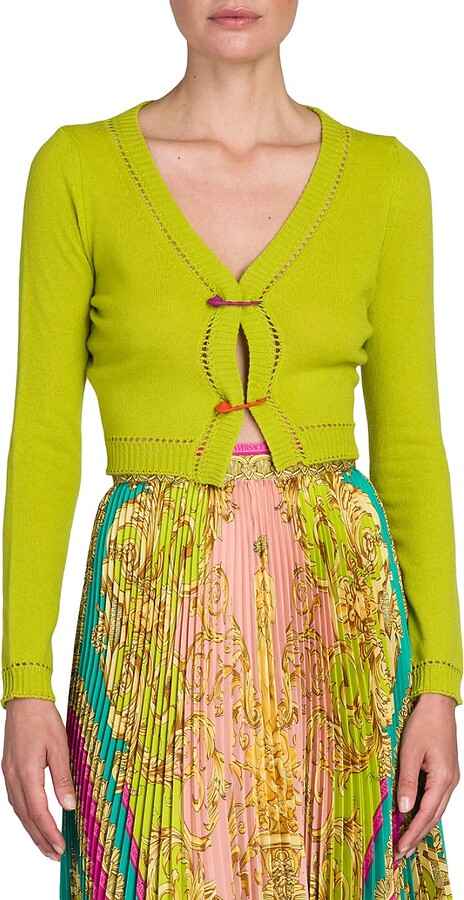 Versace Safety Pin Cashmere Sweater - ShopStyle