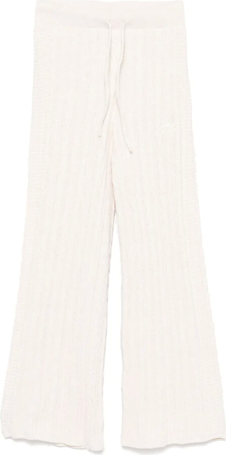 adidas Cable-Knit Track Pants - ShopStyle