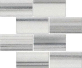 Tile & Mosaic Depot 12" x 24" Marble Marble Look Wall & Floor Tile ...