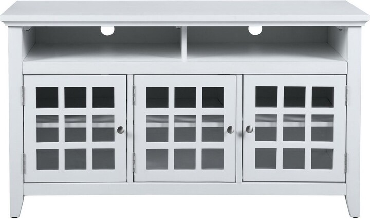 Aoolive 48 Inch TV Stand TV Console & Entertainment Centers with 3-Door ...