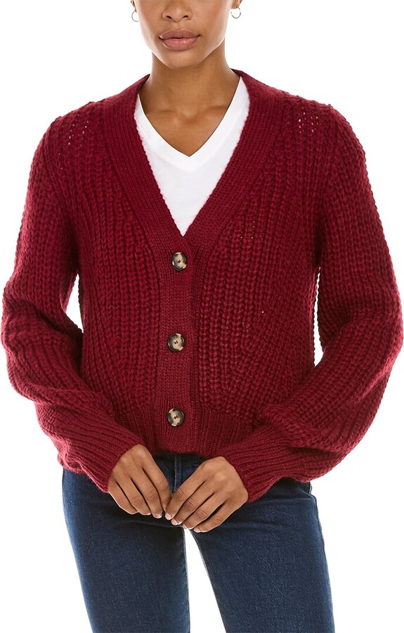 Eleven Six Sara Alpaca & Wool-Blend Cardigan - ShopStyle