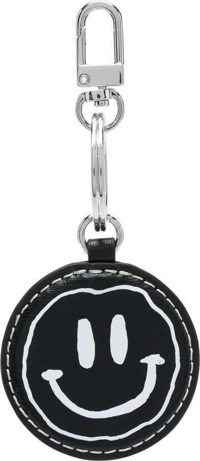 Ganni Smiley-Face Print Keyring - ShopStyle