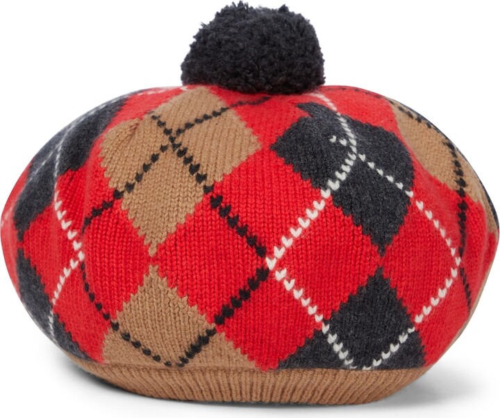 Burberry Children Wool-blend beret - ShopStyle Kids Rugs
