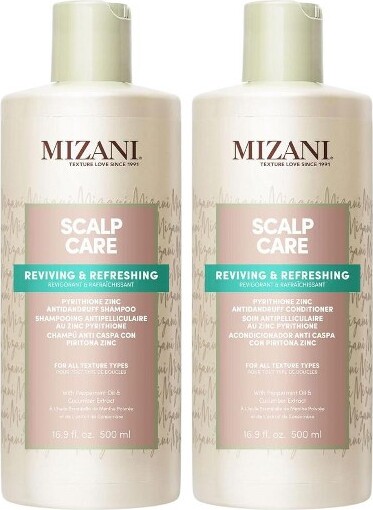 Mizani Scalp Care Dandruff Shampoo (16 oz) & Scalp Care Dandruff ...