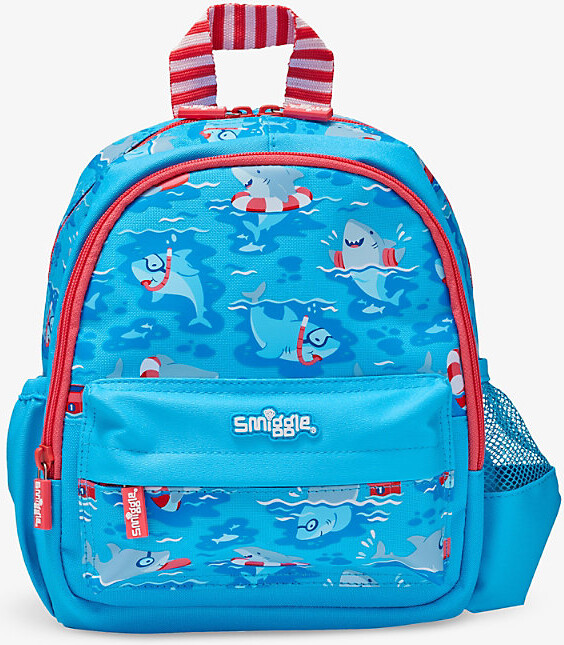 Smiggle Girls Mid Blue Kids Over And Under Teeny Tiny Woven Backpack ...