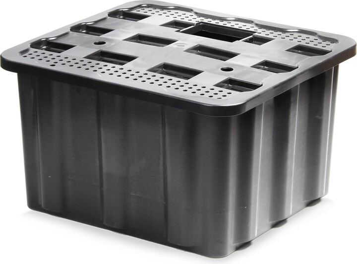 Primrose Heavy Duty Black Plastic Reservoir Water Feature Base ...