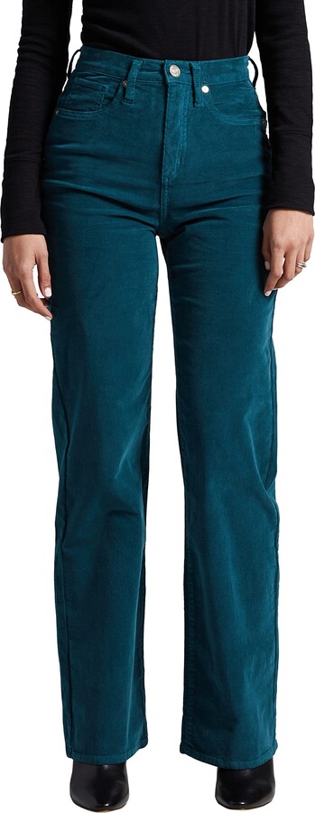 Silver Jeans Co. Women's Highly Desirable High Rise Trouser Leg Pants ...