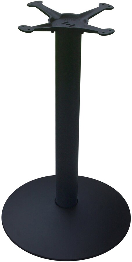 JI Bases 18-inch Round Cast Iron Pedestal Table Base-3-inch column-13 ...
