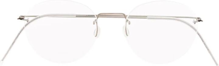 Lindberg Round-Frame Glasses - ShopStyle Sunglasses