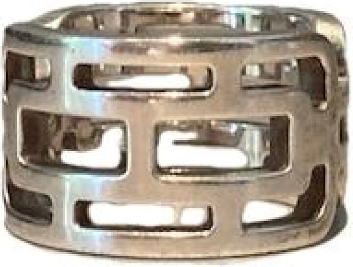 Hermes Silver ring - ShopStyle