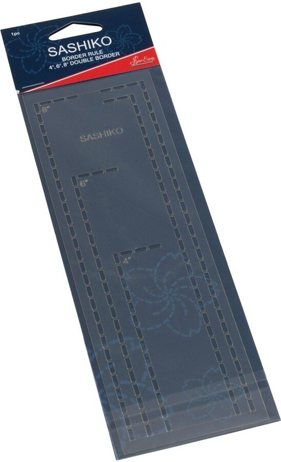 Groves & Thames SE S/BORDER RULER - Sashiko: Border Ruler - Sew Easy ...