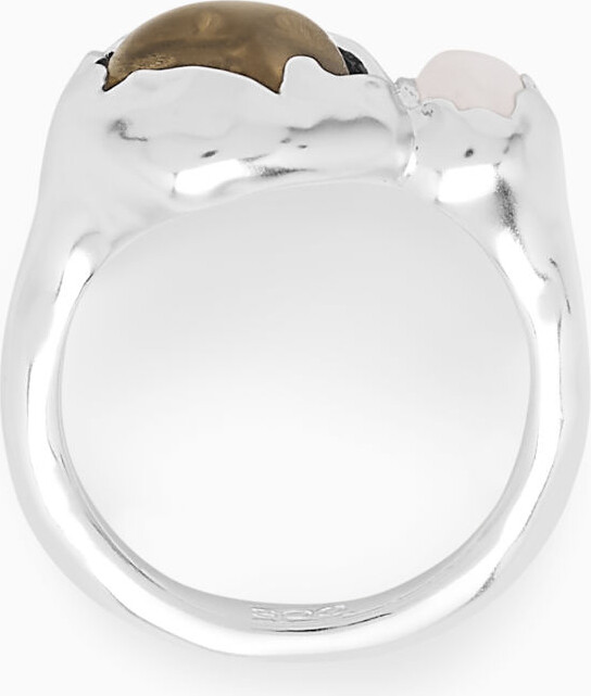 COS Semi-Precious Stone Pinky Ring - ShopStyle