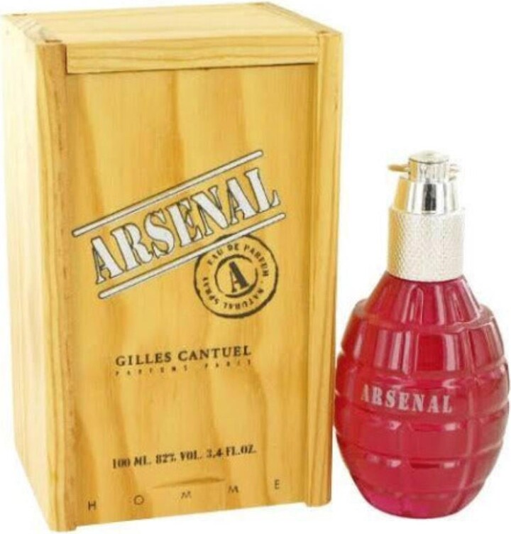 Arsenal Red Eau De Parfum Gilles Cantuel Men's Cologne 3.4 Oz ...