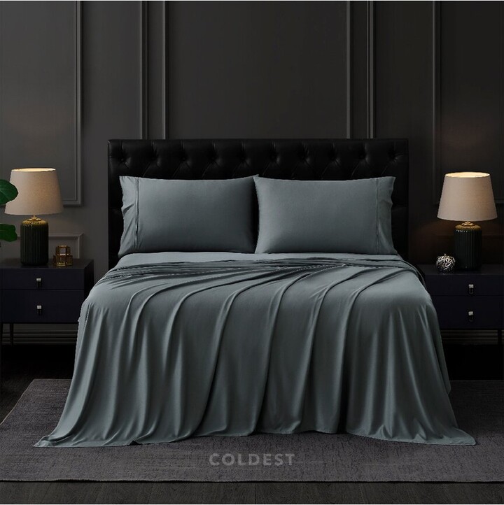 Coldest Bedding Cozy Organic Luxury Ultra Soft & Cooling Bedsheet Set ...