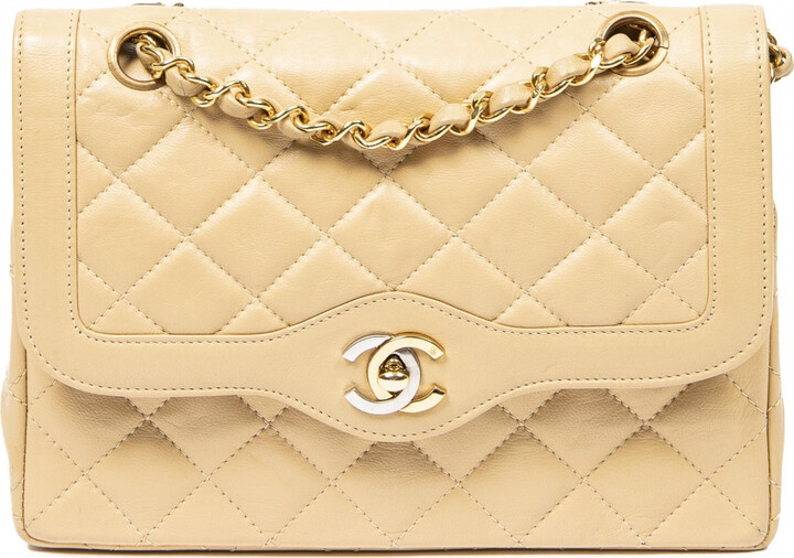 Chanel Leather handbag - ShopStyle Shoulder Bags